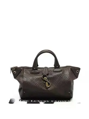 Bally Monogram-embossed Tote Bag