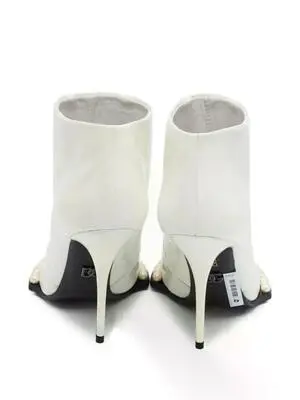 Dolce & Gabbana Dardinale Pearl-embellished Ankle Boots