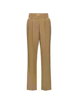 Magda Butrym Pleated Straight-leg Trousers
