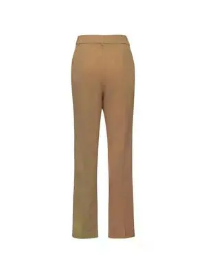 Magda Butrym Pleated Straight-leg Trousers