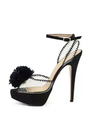 CHARLOTTE OLYMPIA Pomeline Sandals - Black