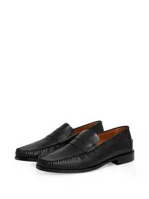 HACKETT LONDON Cobham Leather Loafers
