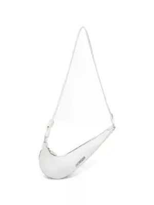 Jacquemus X Nike Le Sac Swoosh Shoulder Bag - White