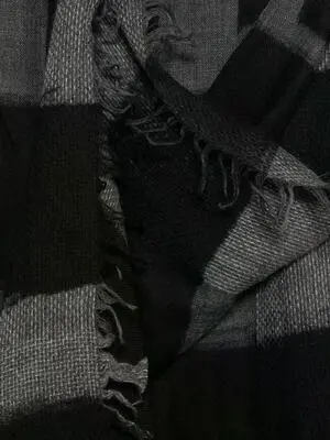Faliero Sarti Striped Frayed Scarf