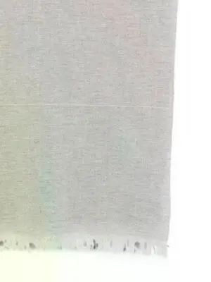 D'ANIELLO Checked Fringed-edge Scarf