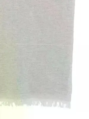 D'ANIELLO Checked Fringed-edge Scarf