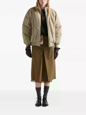Prada Technical Poplin Down Jacket