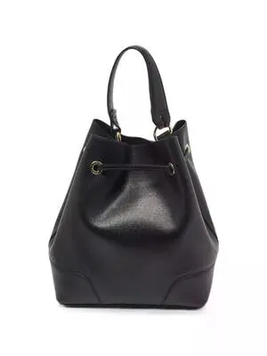 Furla Stacy Drawstring Bucket Bag - Black