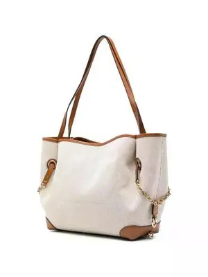 Chloé Clover Canvas Tote Bag - Neutrals