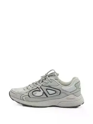 Dior B30 Leather Mesh Sneakers - Grey