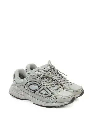 Dior B30 Leather Mesh Sneakers - Grey