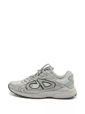 Dior B30 Leather Mesh Sneakers - Grey