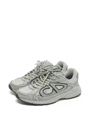 Dior B30 Leather Mesh Sneakers - Grey