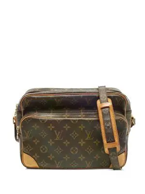 LOUIS VUITTON Monogram Canvas Crossbody Bag - Brown