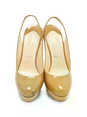 CHRISTIAN LOUBOUTIN Bianca Platform Slingback Pumps