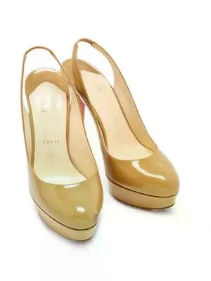 CHRISTIAN LOUBOUTIN Bianca Platform Slingback Pumps