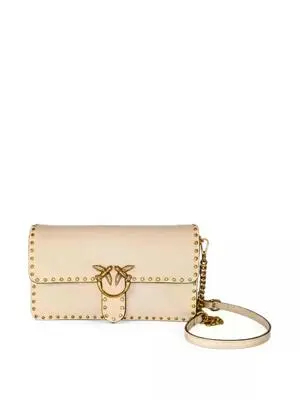 Pinko Love One Stud-embellished Crossbody Bag