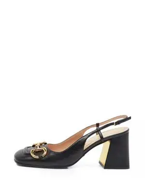 Gucci Horsebit Slingback Pumps
