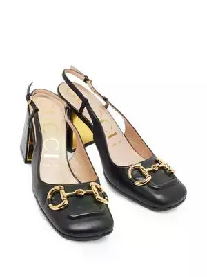 Gucci Horsebit Slingback Pumps