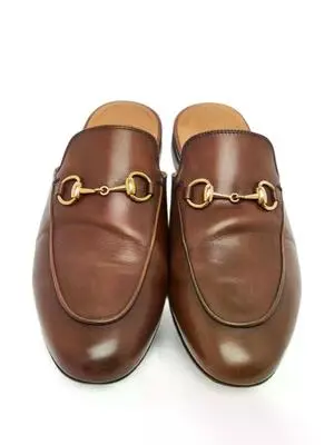 Gucci Princetown Horsebit Mules