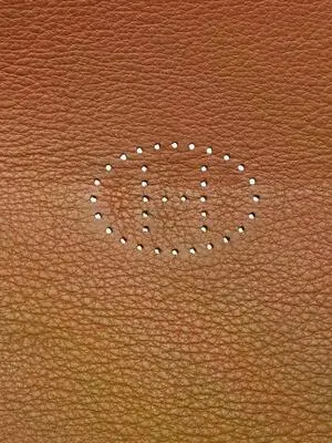 Hermès Leather Mouse Pad With Perforated H Logo