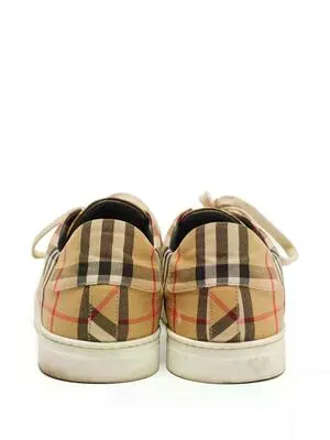 Burberry House Check Lace-up Sneakers - Neutrals