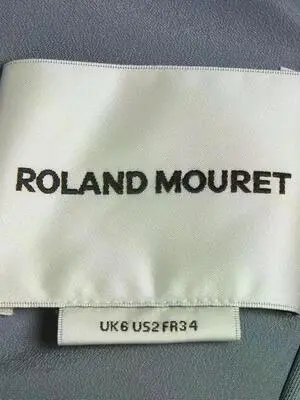 Roland Mouret Strapless Embellished Mini Dress