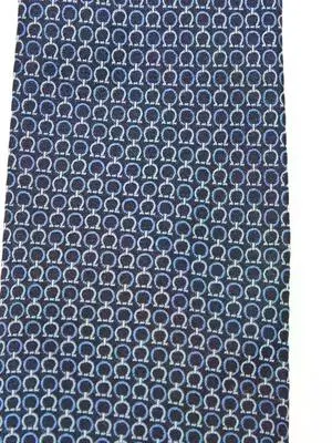 FERRAGAMO Gancini Jacquard Tie