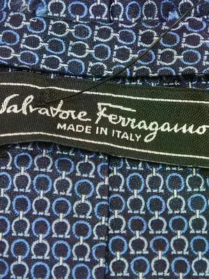 FERRAGAMO Gancini Jacquard Tie