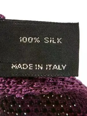 TOM FORD Polka-dot Silk Neck Tie - Purple