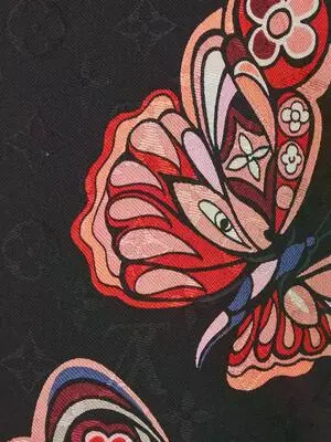 LOUIS VUITTON Butterfly Monogram Shawl