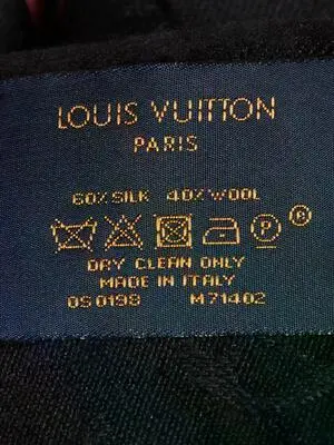 LOUIS VUITTON Butterfly Monogram Shawl
