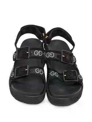 Gucci Crystal Embellished Platform Sandals