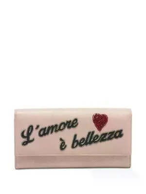 Dolce & Gabbana L'amore E Bellezza Continental Wallet
