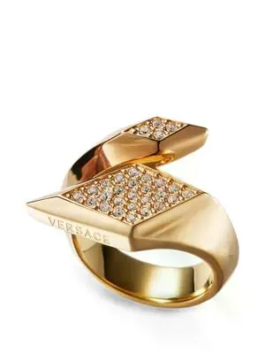 Versace Blade Crystal Ring