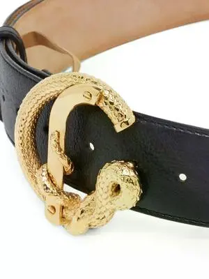Roberto Cavalli Snake-buckle Belt