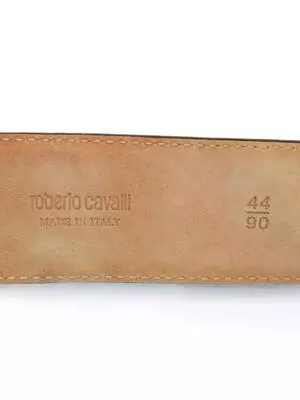 Roberto Cavalli Snake-buckle Belt