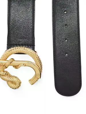 Roberto Cavalli Snake-buckle Belt