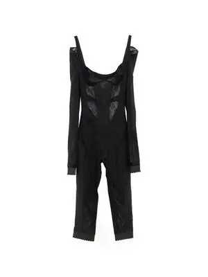 Attico Lace-panneled Jumpsuit