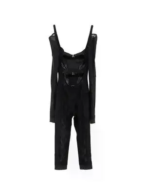 Attico Lace-panneled Jumpsuit