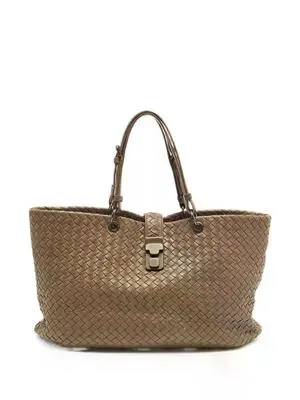 Bottega Veneta Capri Intrecciato Shoulder Bag