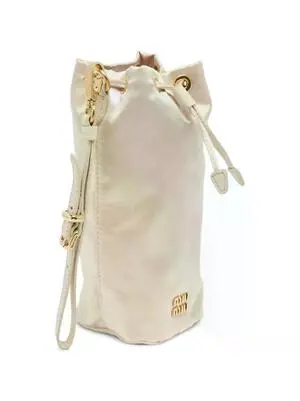 Miu Miu Satin Drawstring Pouch