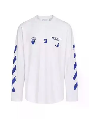 Off-White Diagonals Arrows Sweater - White