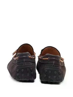 TOD'S Gommino Boat Shoes - Black