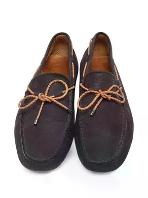 TOD'S Gommino Boat Shoes - Black
