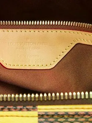 LOUIS VUITTON Speedy Bandoulière Damier Pop Tote Bag - Yellow
