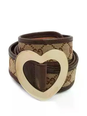 Gucci Heart Buckle Belt