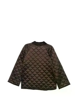 Marina Rinaldi Mrssasia Quilted Corduroy-collar Jacket