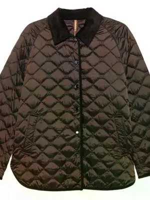 Marina Rinaldi Mrssasia Quilted Corduroy-collar Jacket