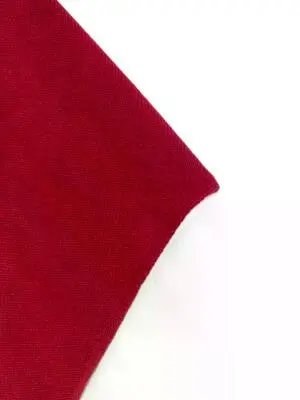 BEYOU Triangular Knitted Scarf - Red